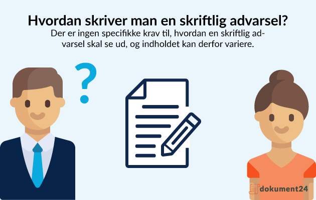 Skriftlig advarsel | Guide A-Z | Billig Online Skabelon
